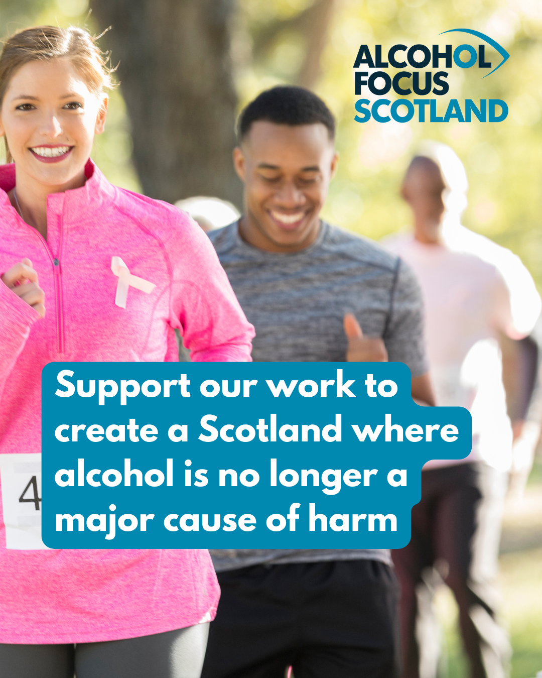 Fundraise for AFS | Alcohol Focus Scotland
